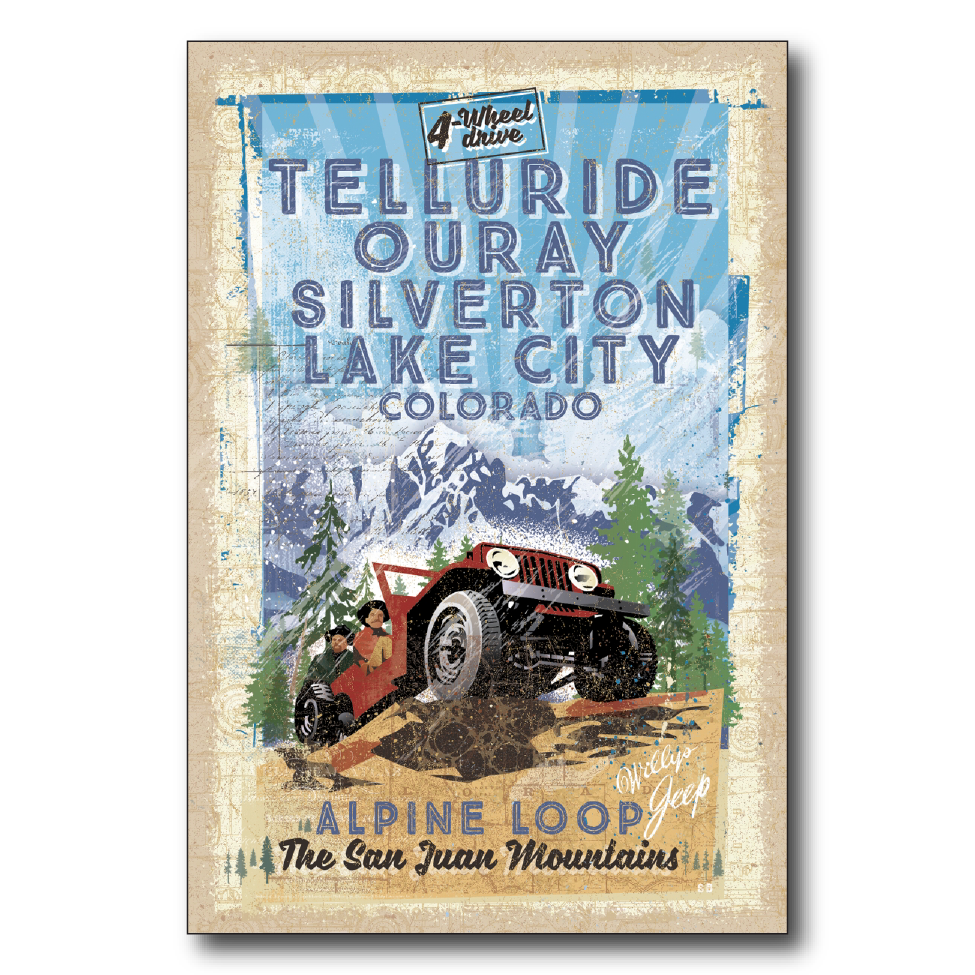 Telluride Alpine Loop — American Woodys